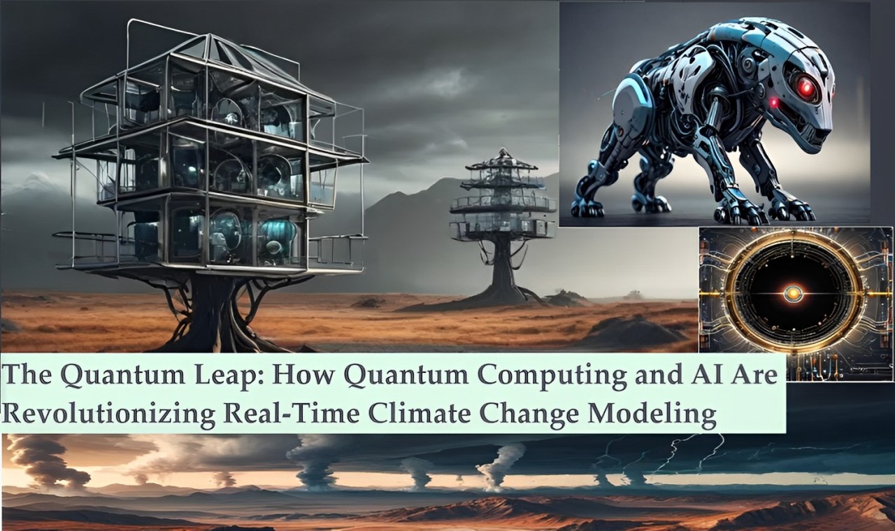 Quantum Computing and AI for Real-Time Climate Change Model